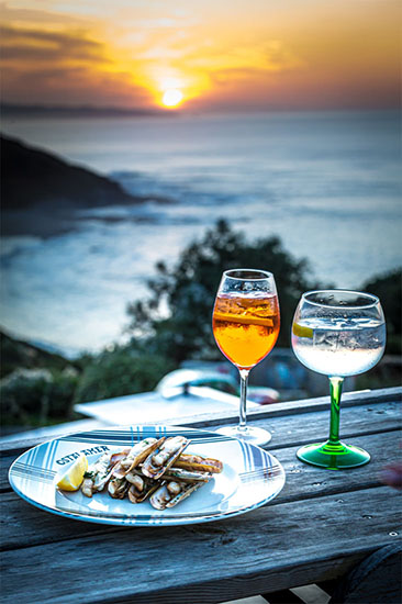 Restaurant Plage Côte Basque - Ostalamer, poissons et fruits de mer